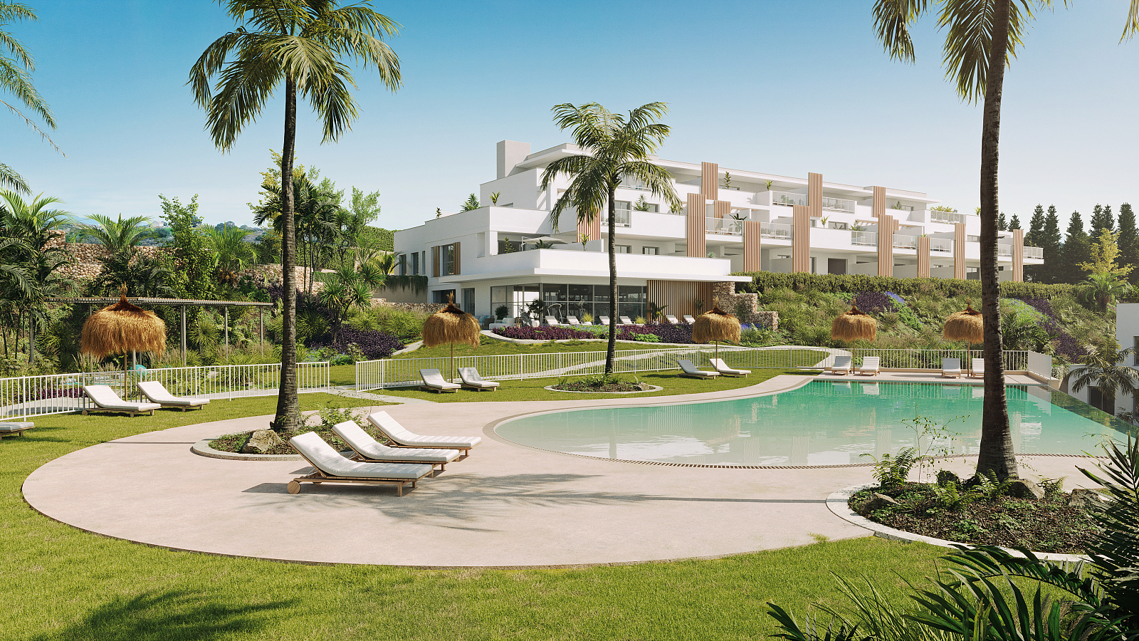 Majestic Panoramic Views Golfside Apartments in Casares