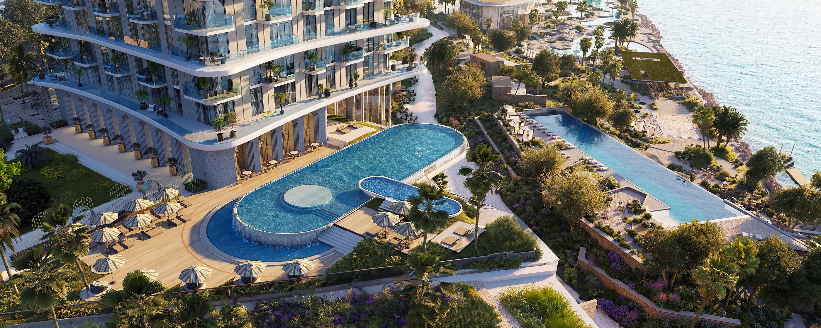 Dubai Maritime City'de Deniz Manzaralı Lüks Daireler