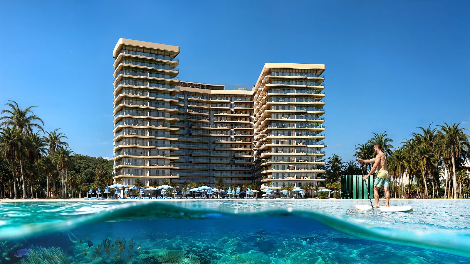 Luxury Apartments with Rooftop Infinity Pool in Al Marjan Island