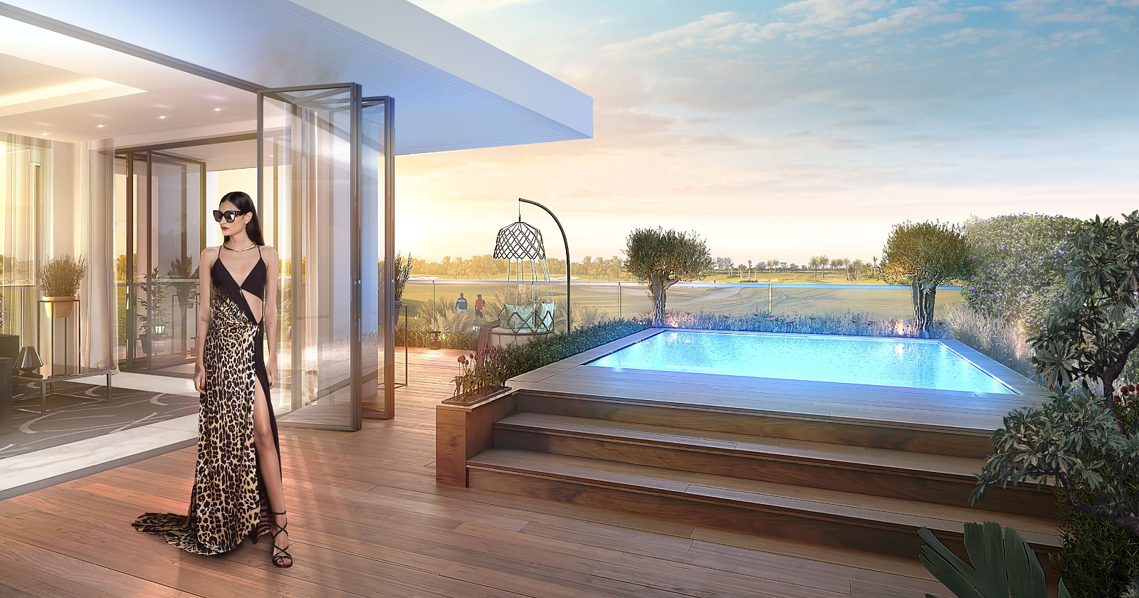 Cavalli Villa's in Golf-Concept Complex in Dubai Damac Hills | Vastiva