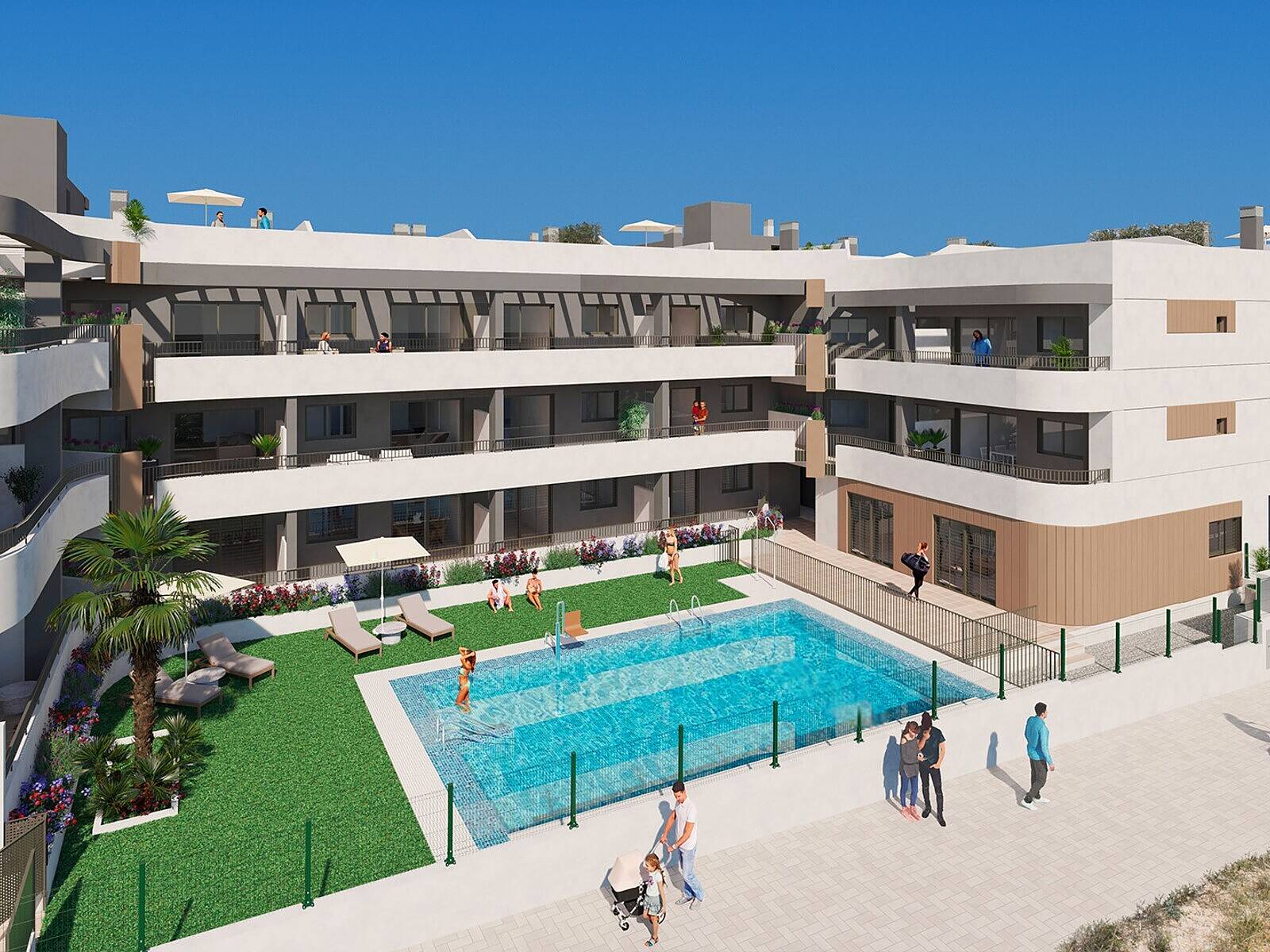 New Apartments Close to the Beach in Mil Palmeras