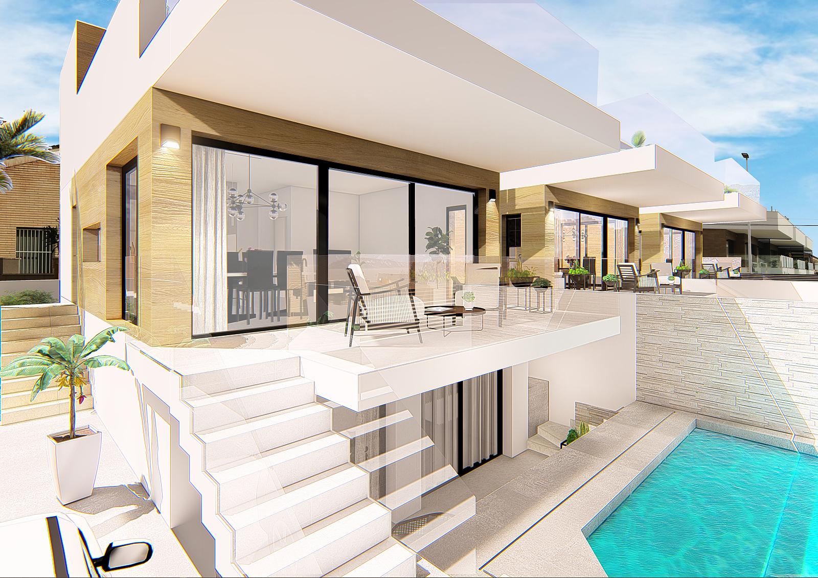 Exclusive Detached Beachfront Villas in La Mata Costa Blanca