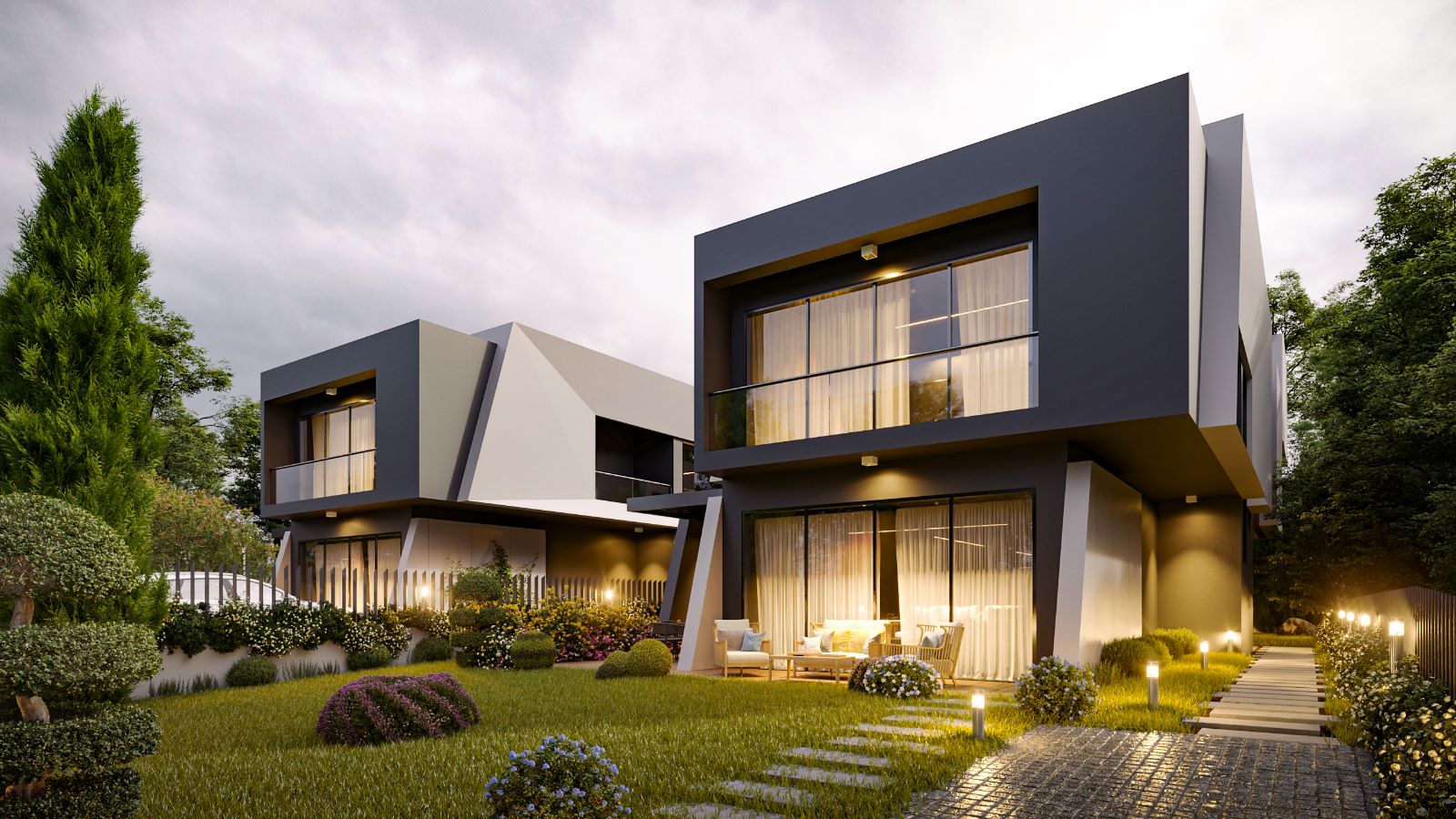 5-Bedroom Villas with Chic Designs in Nilüfer Bursa