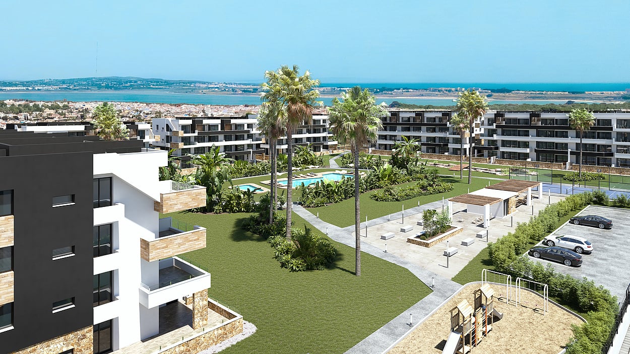 Modern 2-Bedroom Apartments with Terraces in Torrevieja