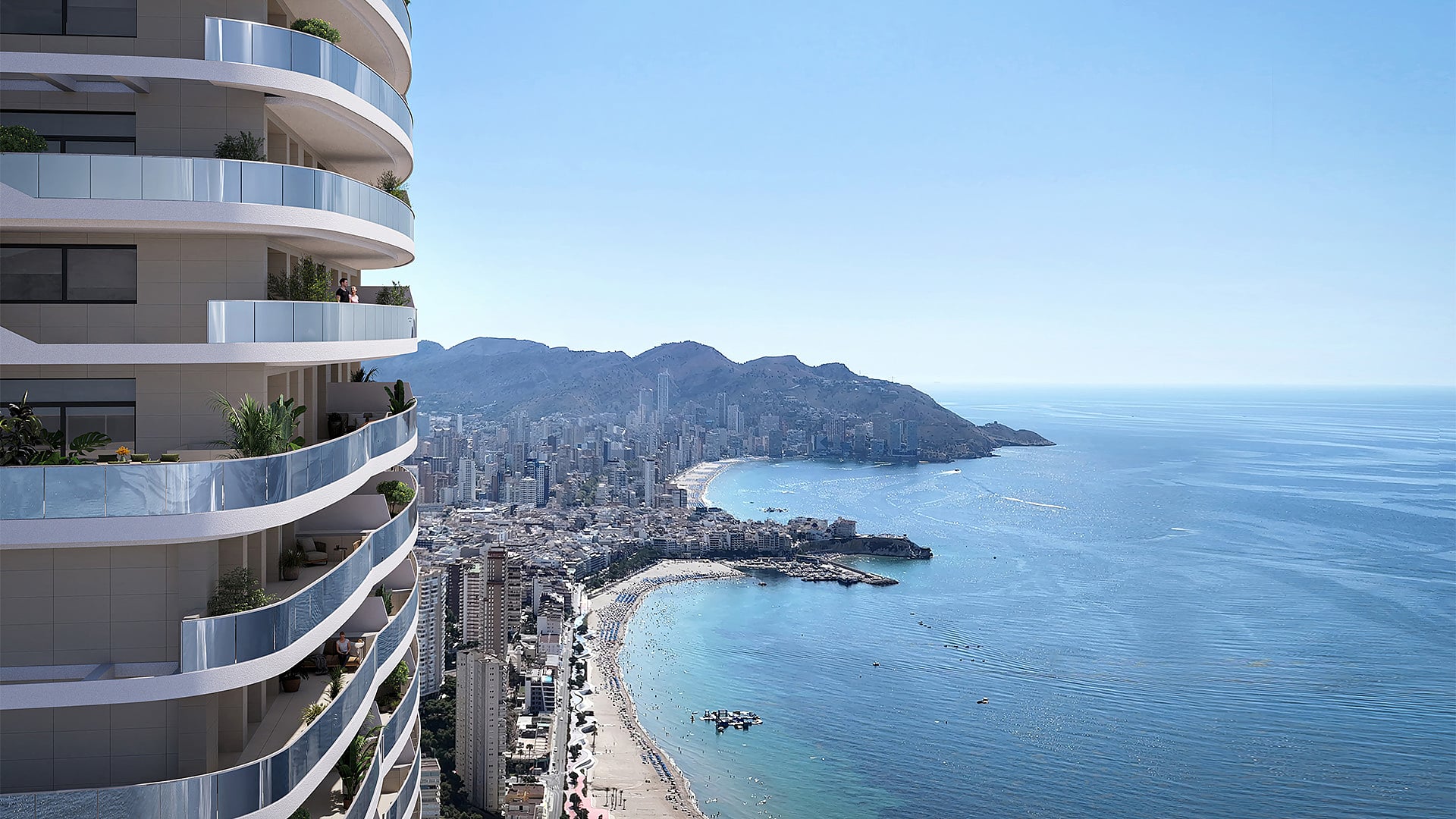 Exclusive Seafront Apartments in Europe's Tallest Tower in Benidorm