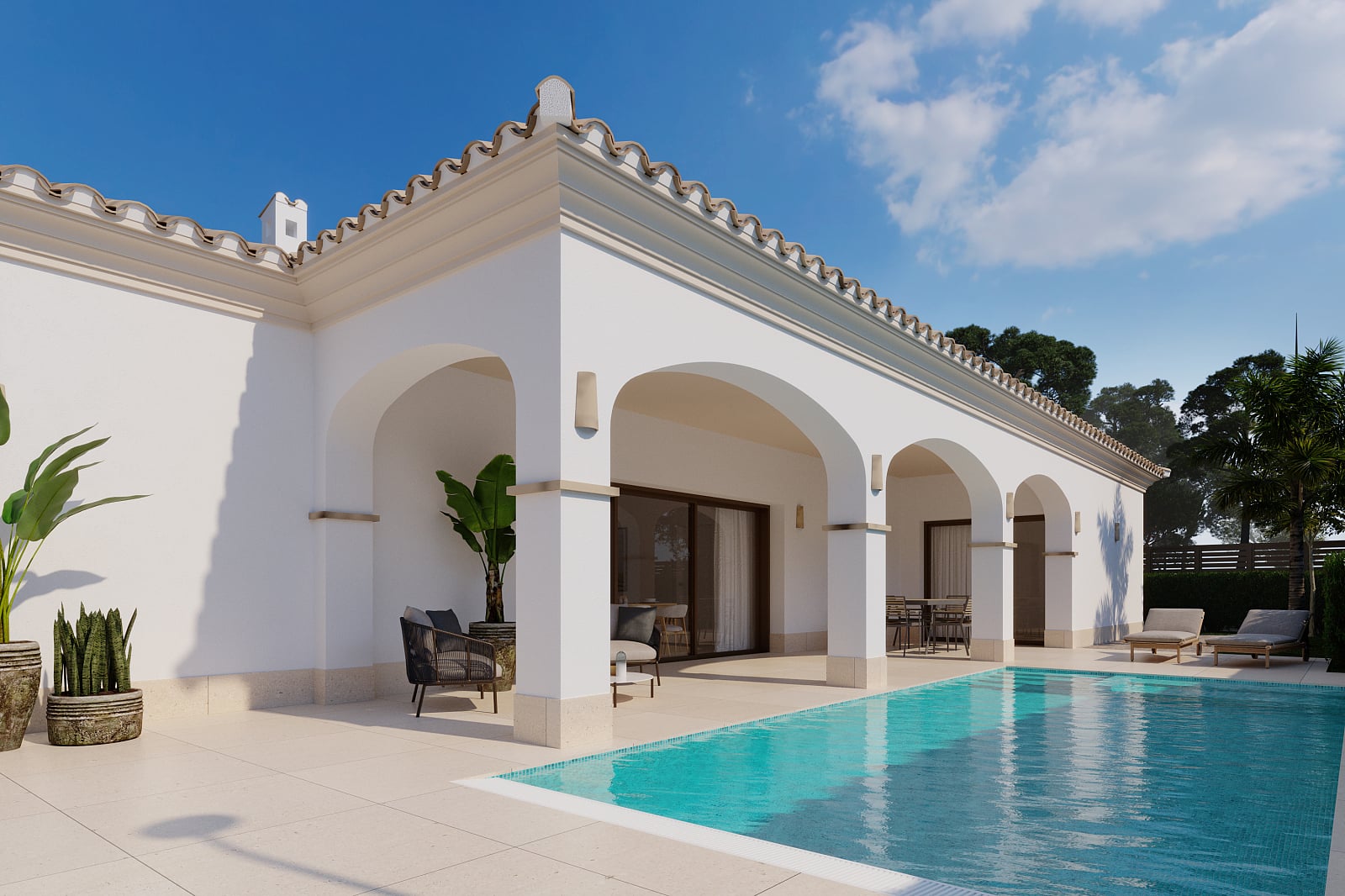 Detached Villas in San Pedro del Pinatar with Private Pool
