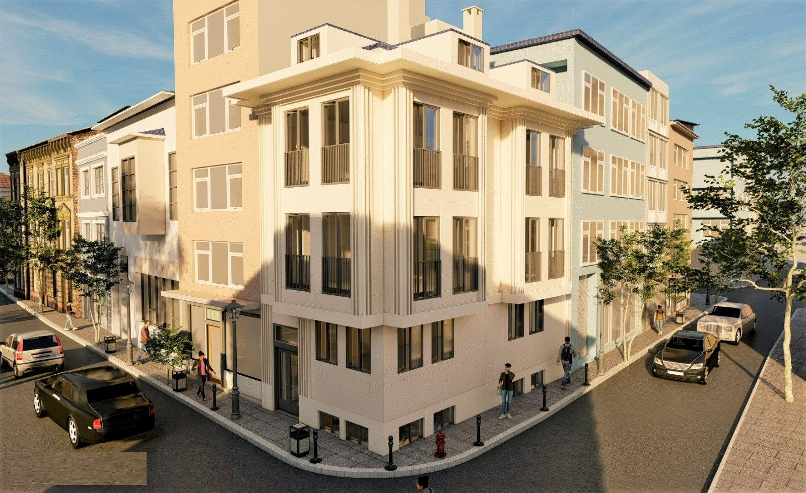 Renovated Building with Urban Transformation in Istanbul