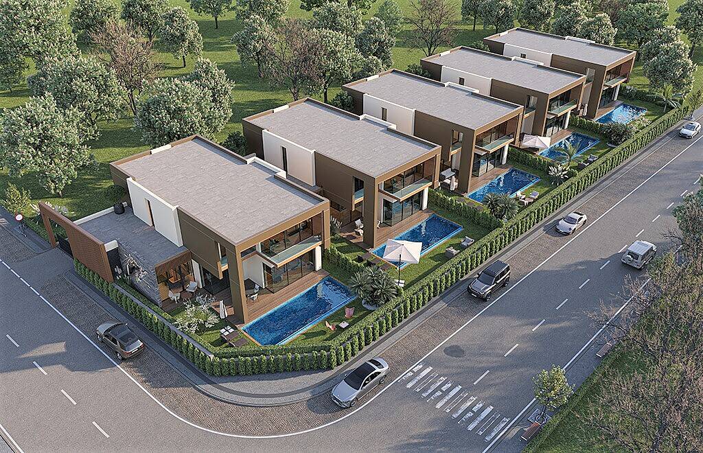 Duplex House for Sale with Pool in Bursa Nilüfer