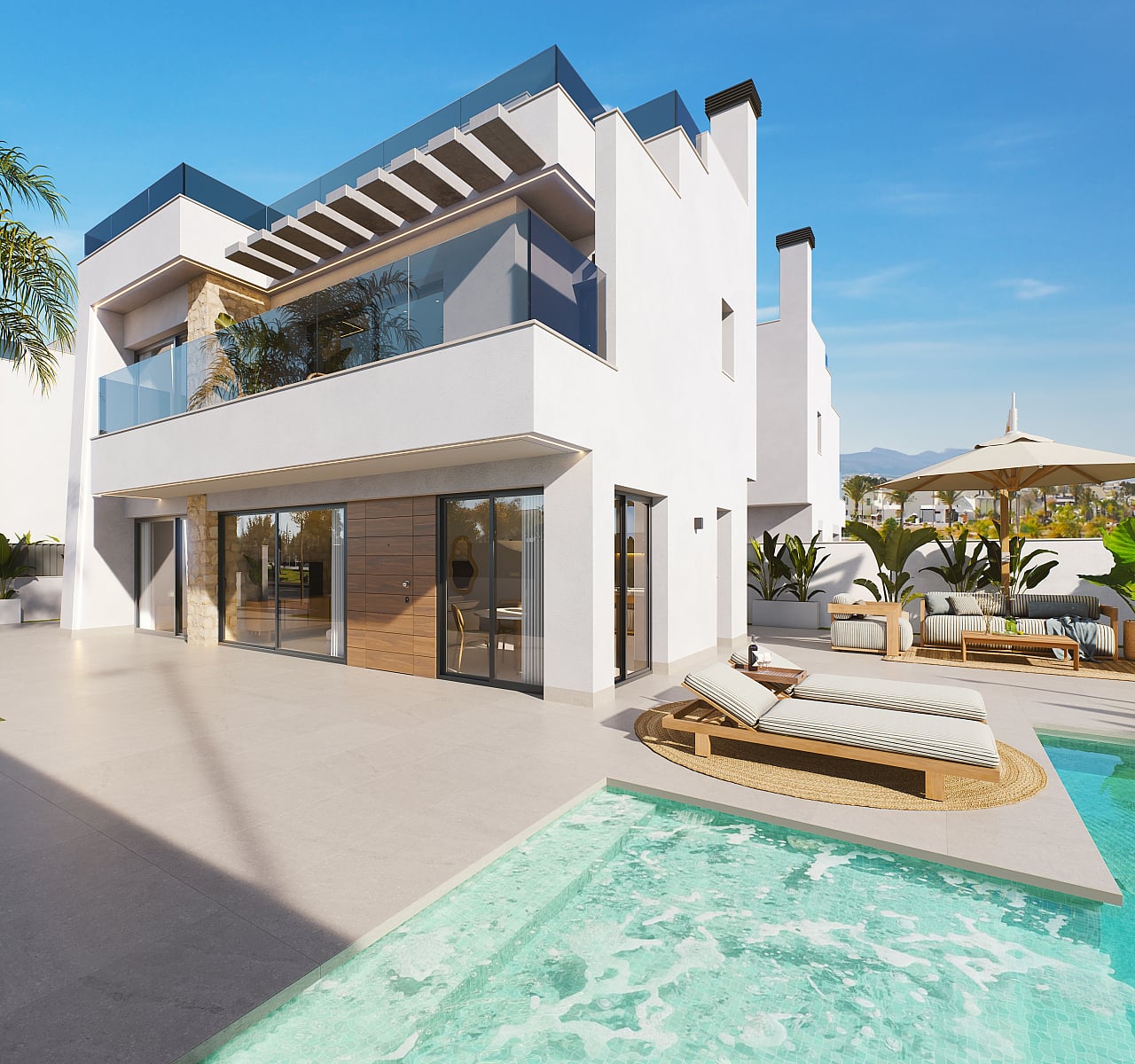 Elegant 4 Bedroom Villas in Torre-Pacheco Murcia